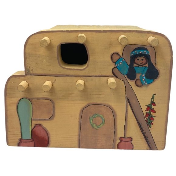 Accents | Vintage Native American 198s Southwest Western Birdhouse ...